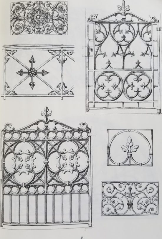 Treasury of Ironwork Designs: 469 examples of Ironwork