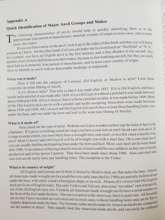 Anvils In America by Richard Postman