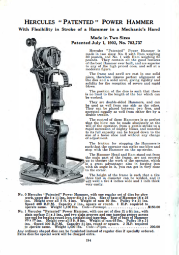 McLane and Champion Power Hammers