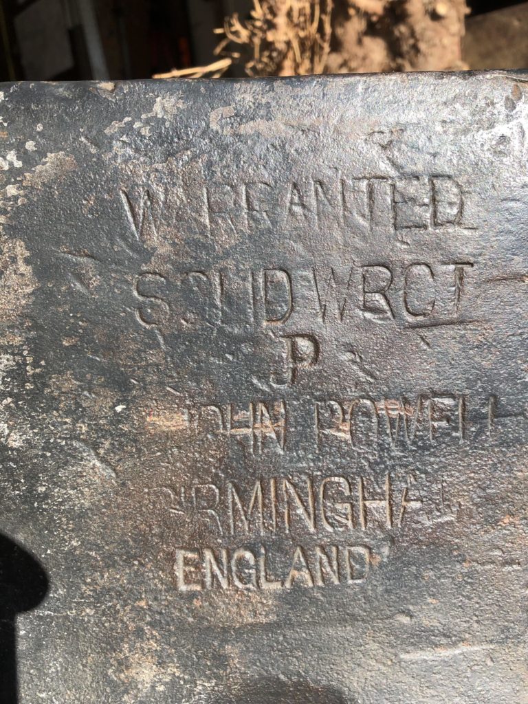 History of Trenton Anvils, Dating, and Serial Number lookup.